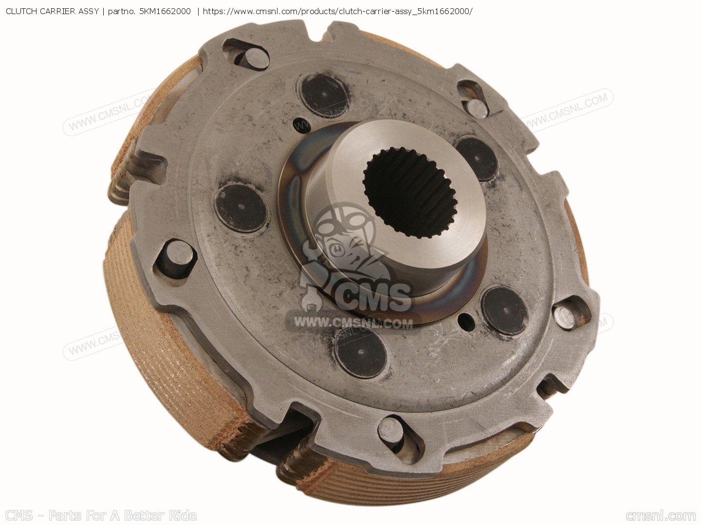 5KM1662000: Clutch Carrier Assy Yamaha - buy the 5KM-16620-00-00 at CMSNL