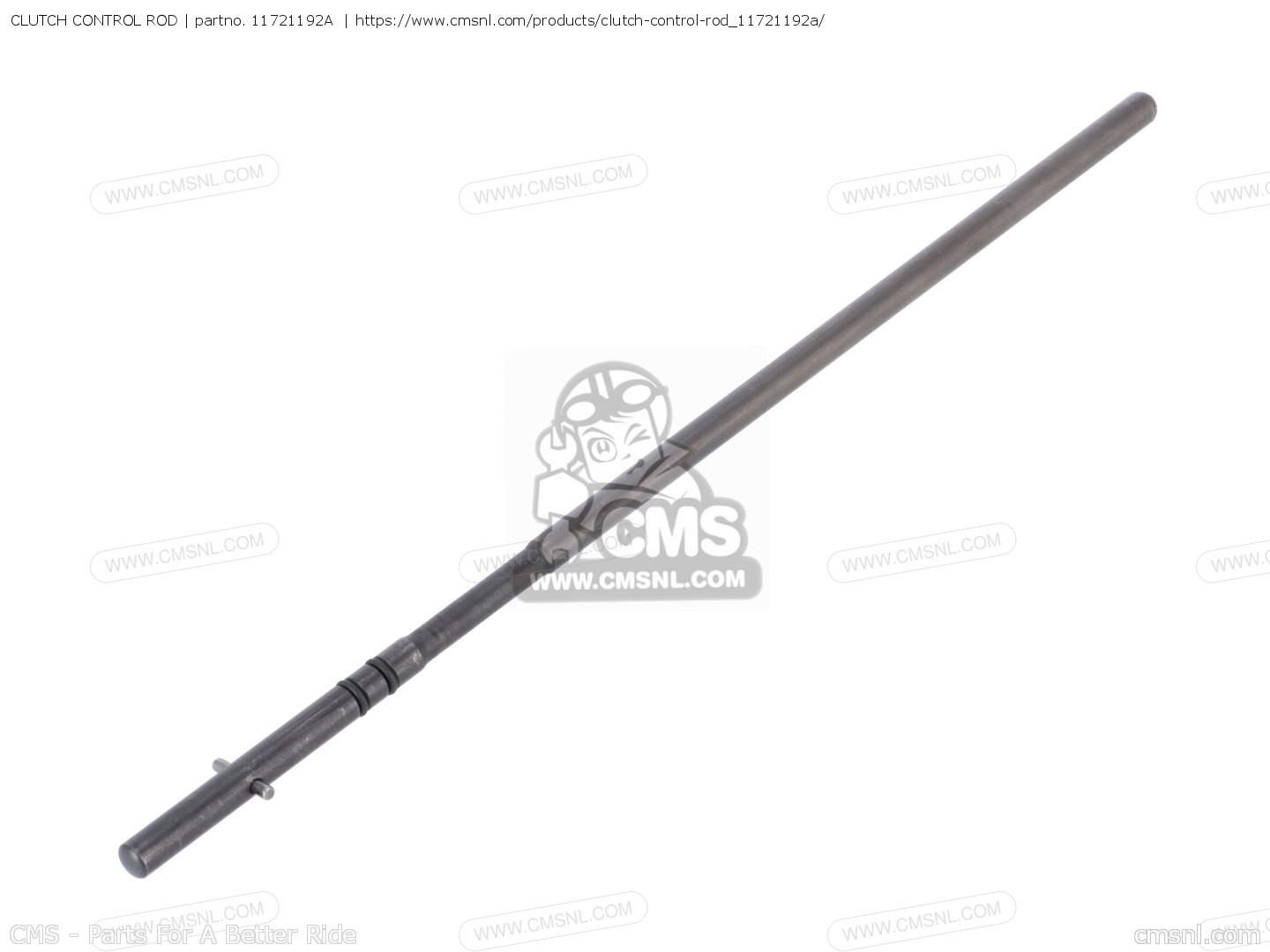 11721192A: CLUTCH CONTROL ROD Ducati - buy the 11721192A at CMSNL