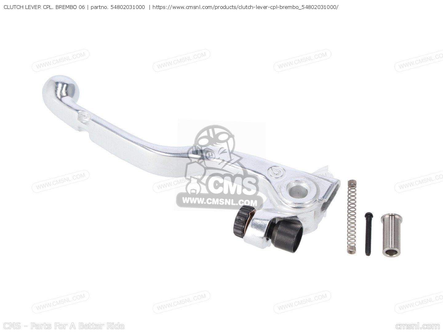 54802031000: CLUTCH LEVER CPL. BREMBO 06 KTM - buy the 54802031000 at CMSNL
