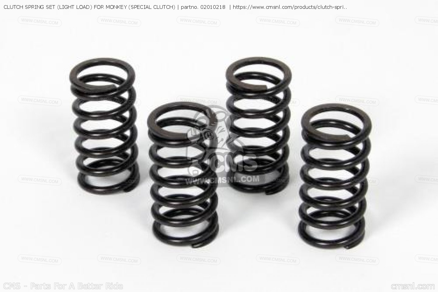 02010218: CLUTCH SPRING SET (LIGHT LOAD) FOR MONKEY (SPECIAL CLUTCH ...