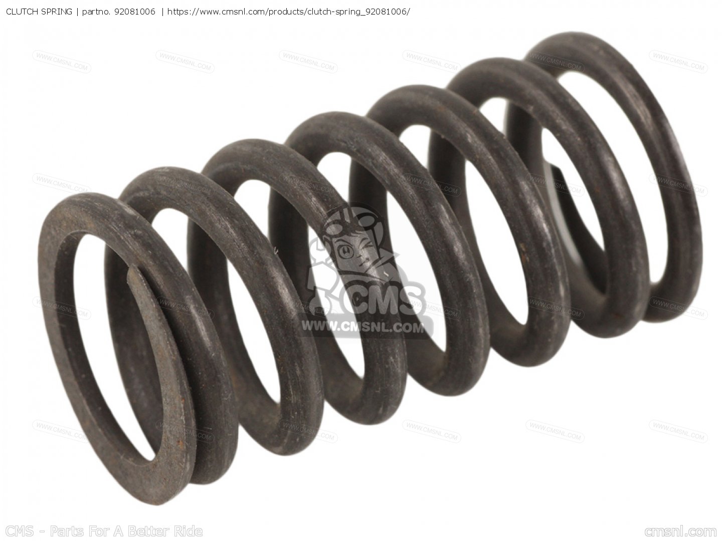 92081006: CLUTCH SPRING Kawasaki - buy the 92081-006 at CMSNL