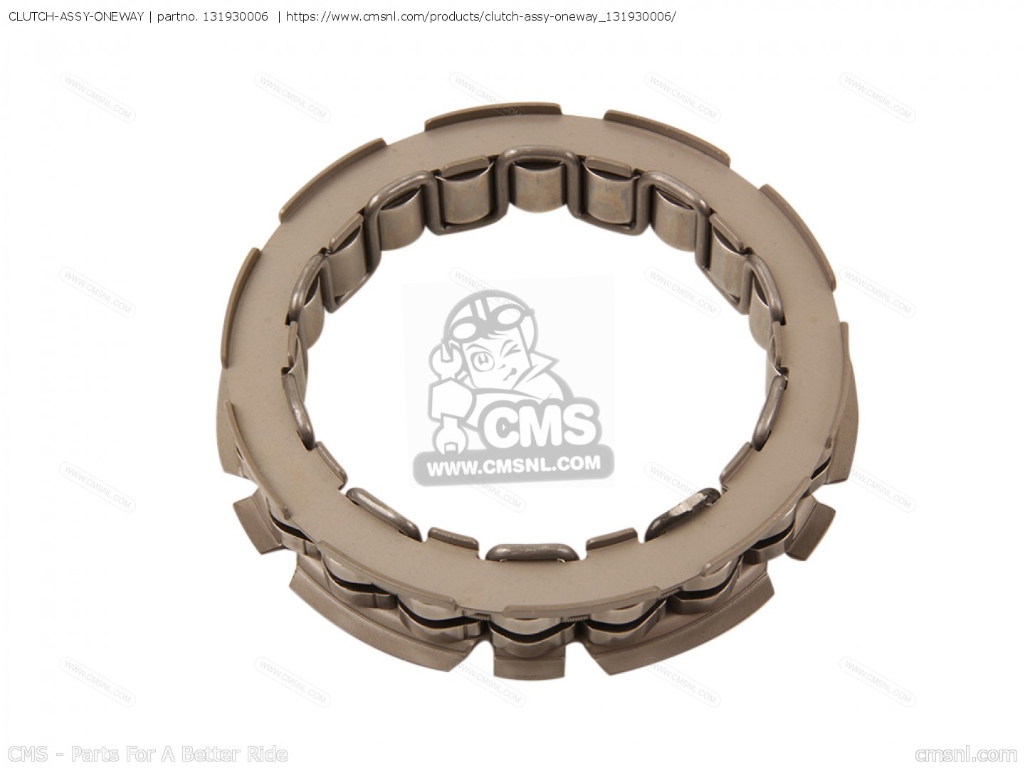 131930006: CLUTCH-ASSY-ONEWAY Kawasaki - buy the 13193-0006 at CMSNL