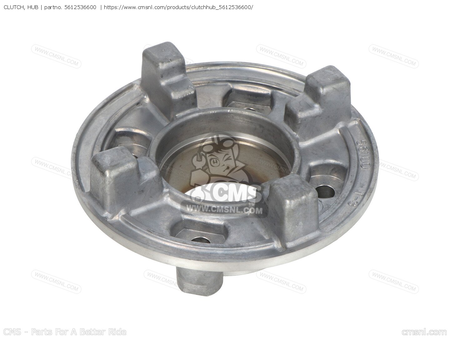 5612536600: Clutch, Hub Yamaha - buy the 561-25366-00-00 at CMSNL