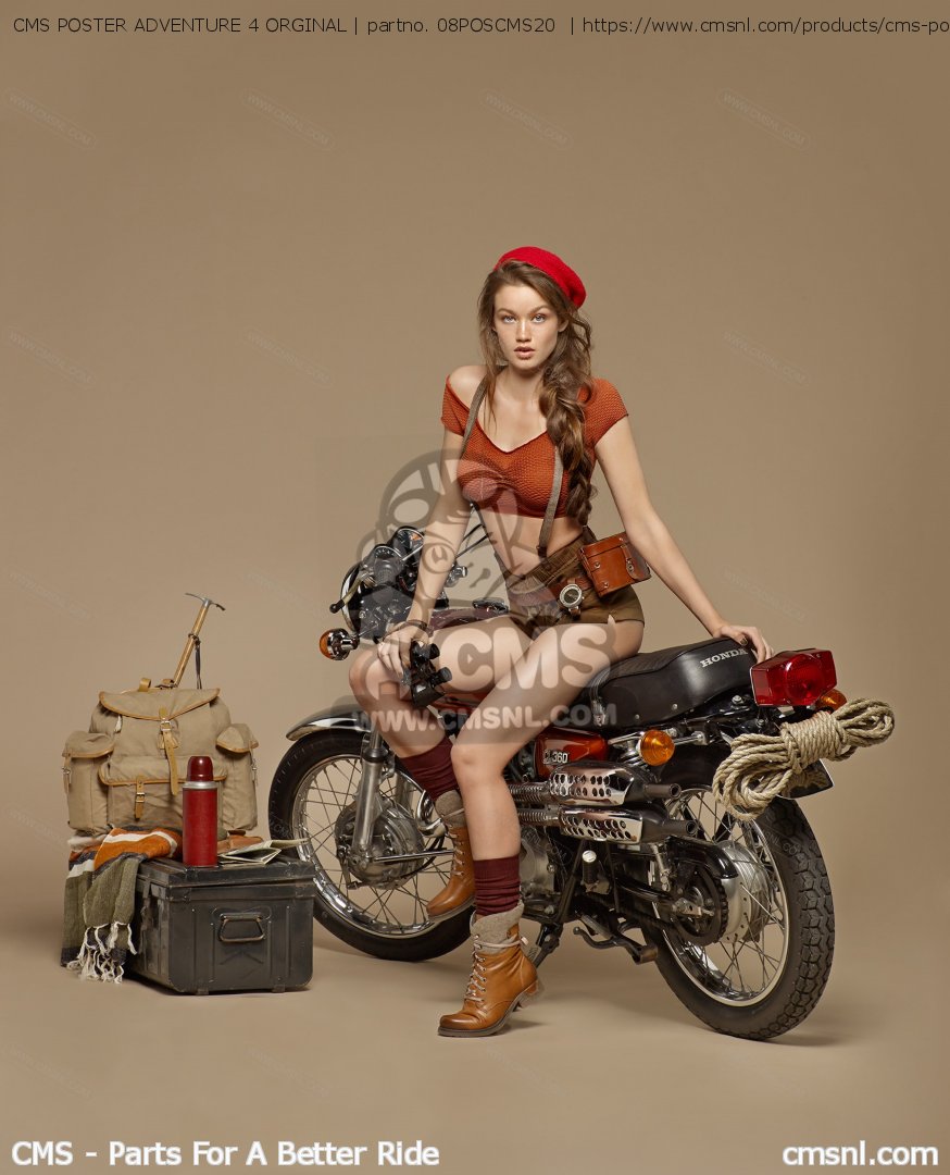 08POSCMS20: Cms Poster Adventure 4 Orginal Honda - buy the 08POS-CMS-20 ...