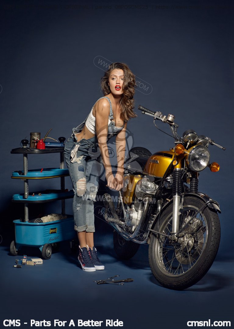 08POSCMS25: CMS POSTER GARAGE 1 ORIGINAL Honda - buy the 08POS-CMS-25 ...