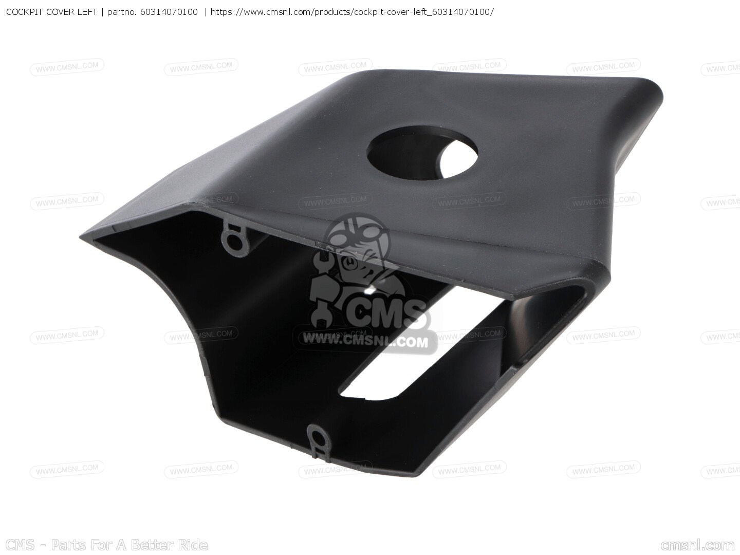 60314070100: COCKPIT COVER LEFT KTM - buy the 60314070100 at CMSNL