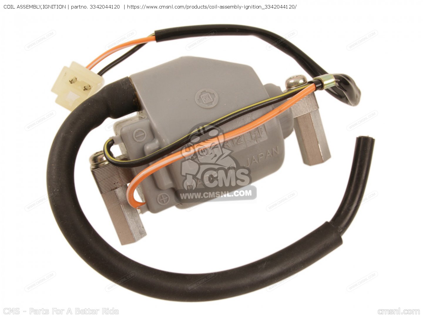 3342044120: COIL ASSEMBLY,IGNITION Suzuki - buy the 33420-44120 at CMSNL