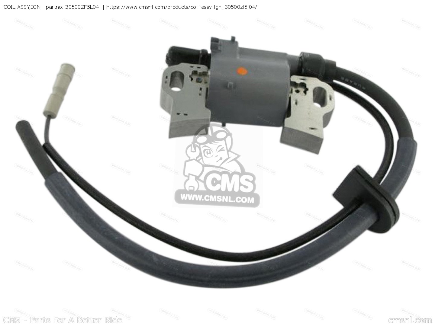 30500-ZF5-L04 Coil Assy,Ign, 30500ZF5L04 Honda