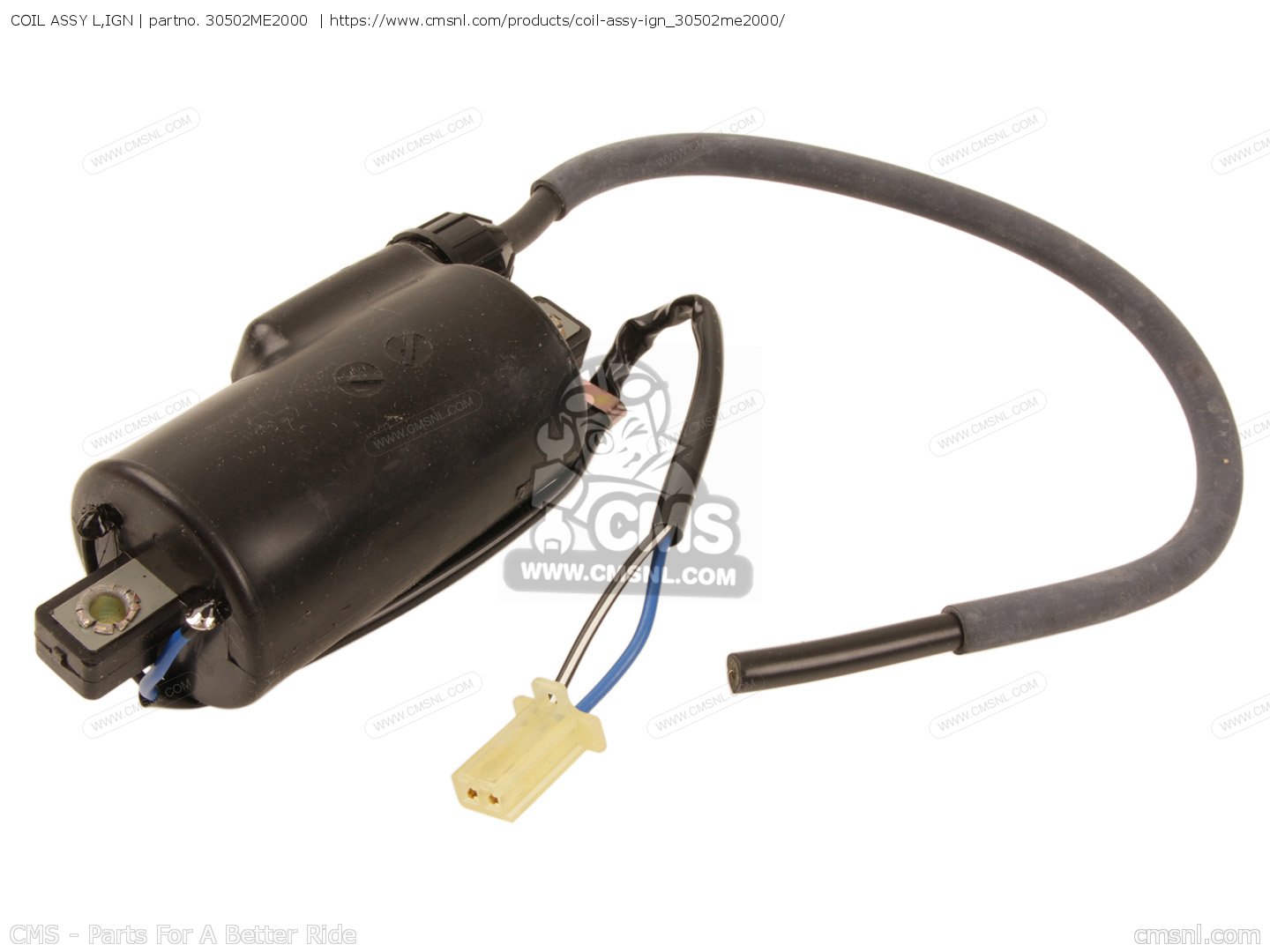 30502ME2000: COIL ASSY L,IGN Honda - buy the 30502-ME2-000 at CMSNL