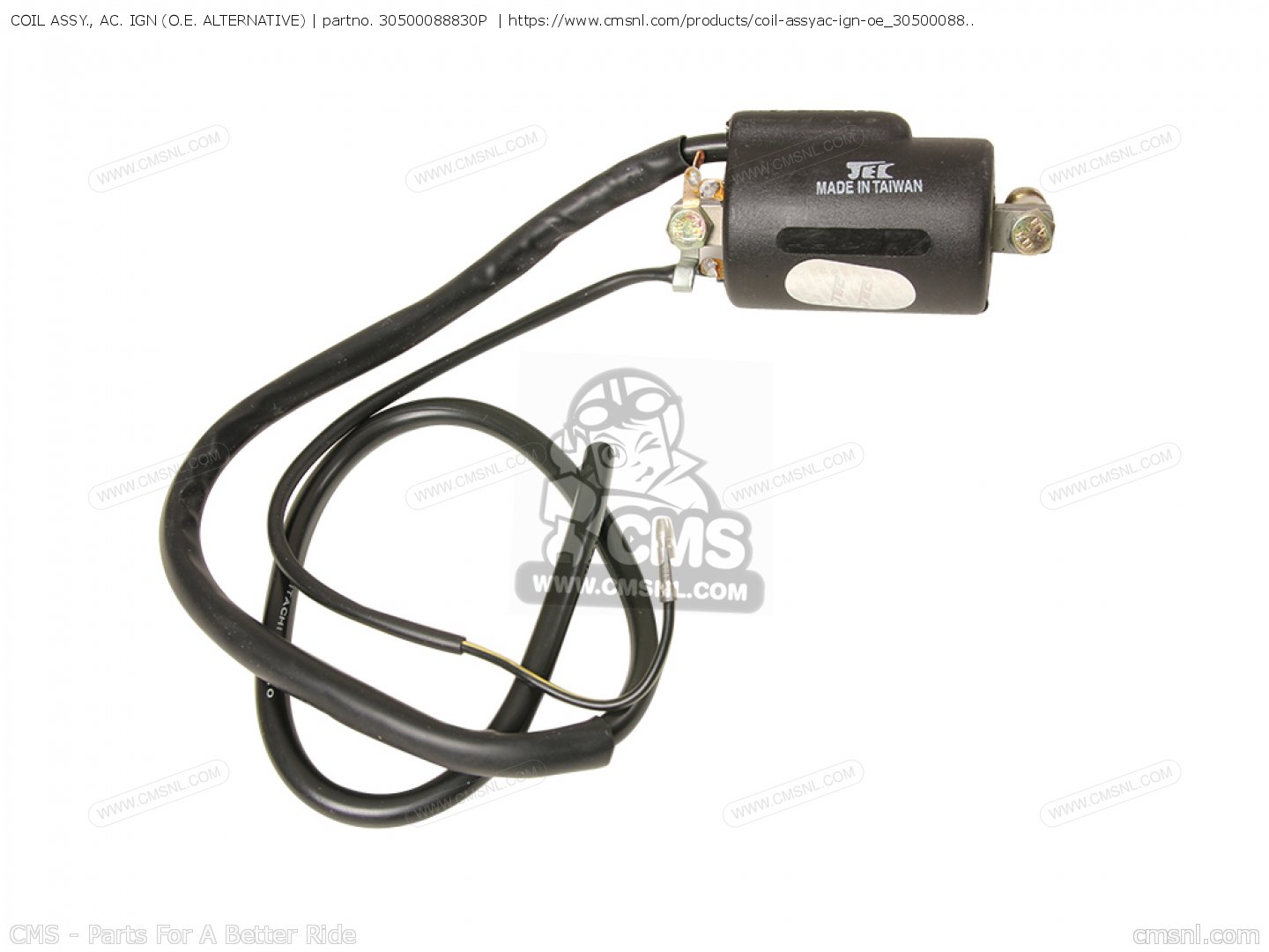 30500088830P: Coil Assy., Ac. Ign Honda - buy the 30500-088-830P at CMSNL