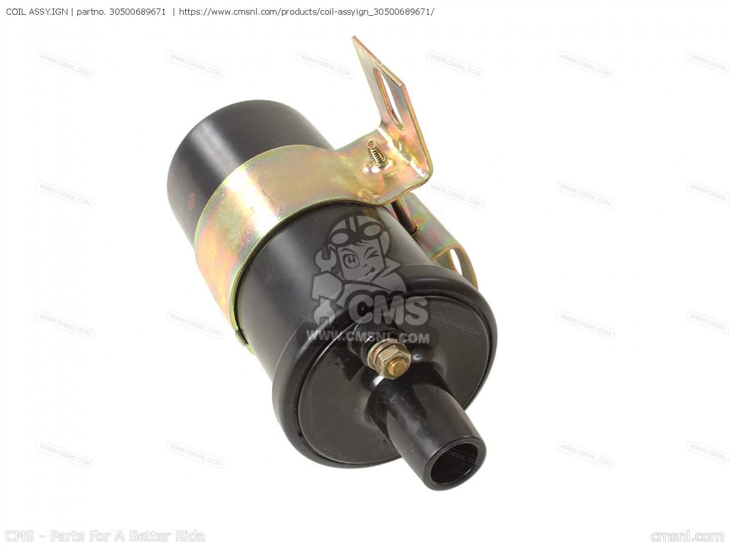 30500689671: Coil Assy.ign Honda - buy the 30500-689-671 at CMSNL
