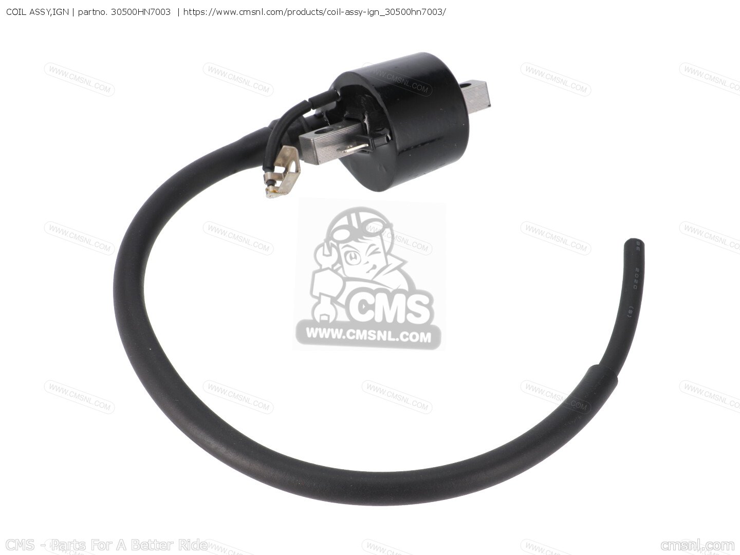 30500HN7003: COIL ASSY,IGN Honda - buy the 30500-HN7-003 at CMSNL