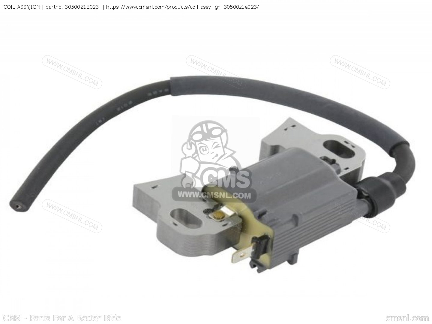30500Z1E023: COIL ASSY,IGN Honda - buy the 30500-Z1E-023 at CMSNL