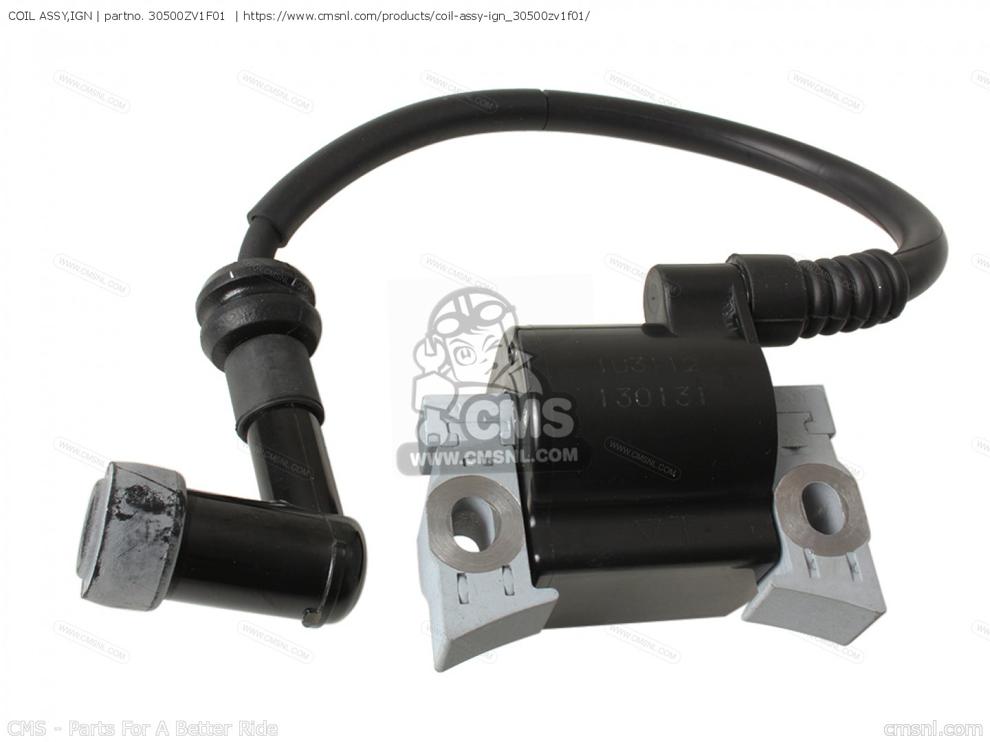 30500ZV1F01: Coil Assy,ign Honda - buy the 30500-ZV1-F01 at CMSNL