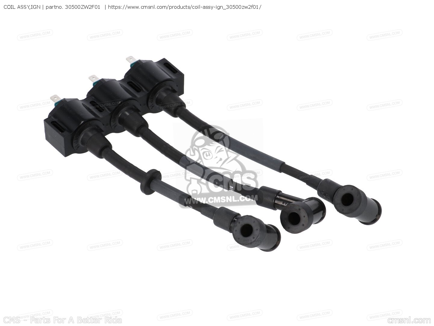 30500ZW2F01: COIL ASSY,IGN Honda - buy the 30500-ZW2-F01 at CMSNL