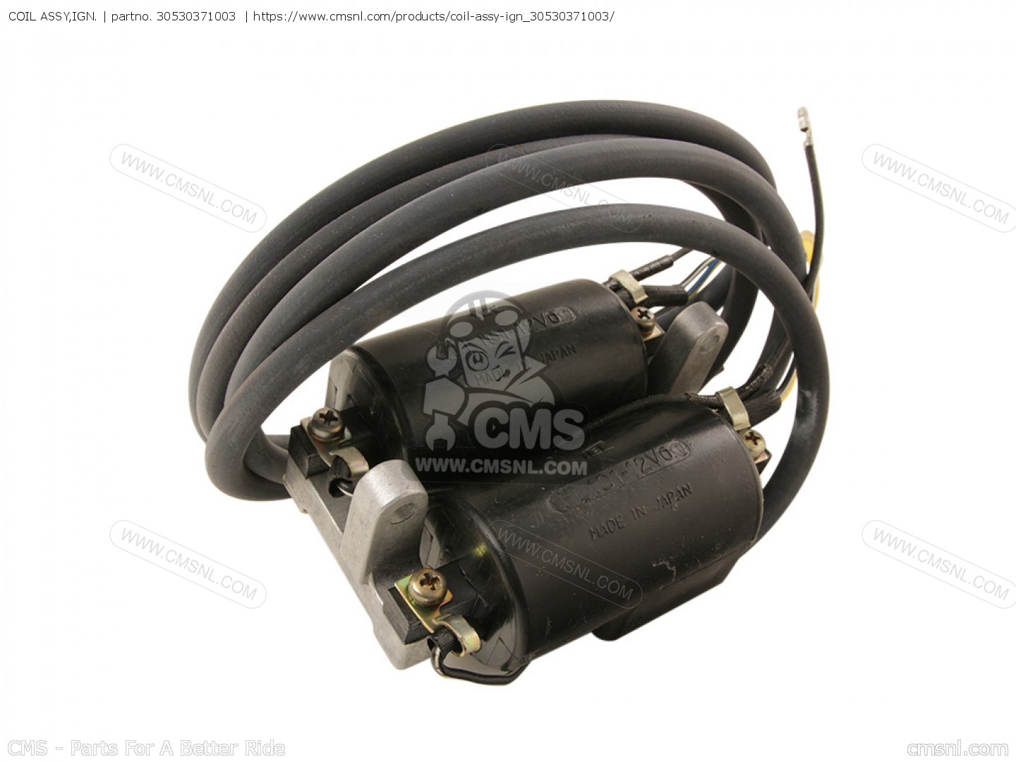 COIL ASSY,IGN. for GL1000 GOLDWING 1977 USA - order at CMSNL