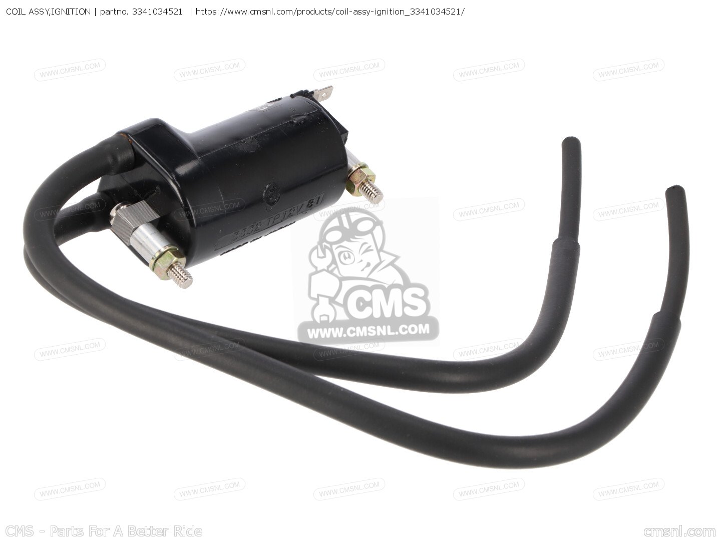 3341034521: COIL ASSY,IGNITION Suzuki - buy the 33410-34521 at CMSNL