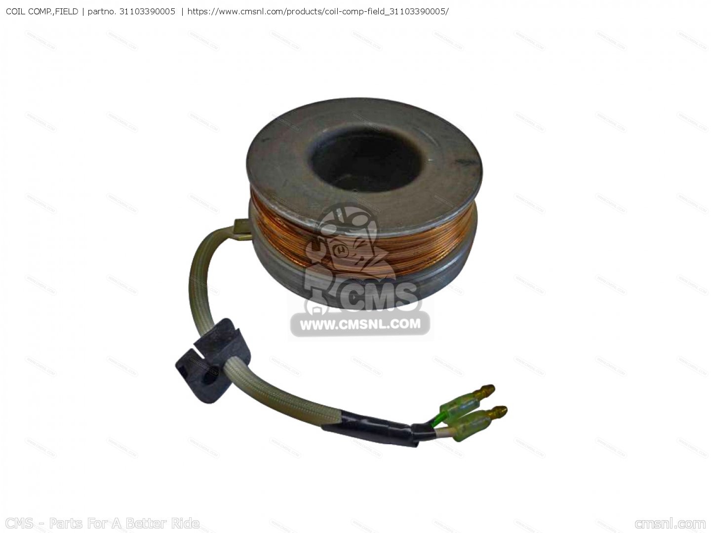 31103390005: COIL COMP.,FIELD Honda - buy the 31103-390-005 at CMSNL