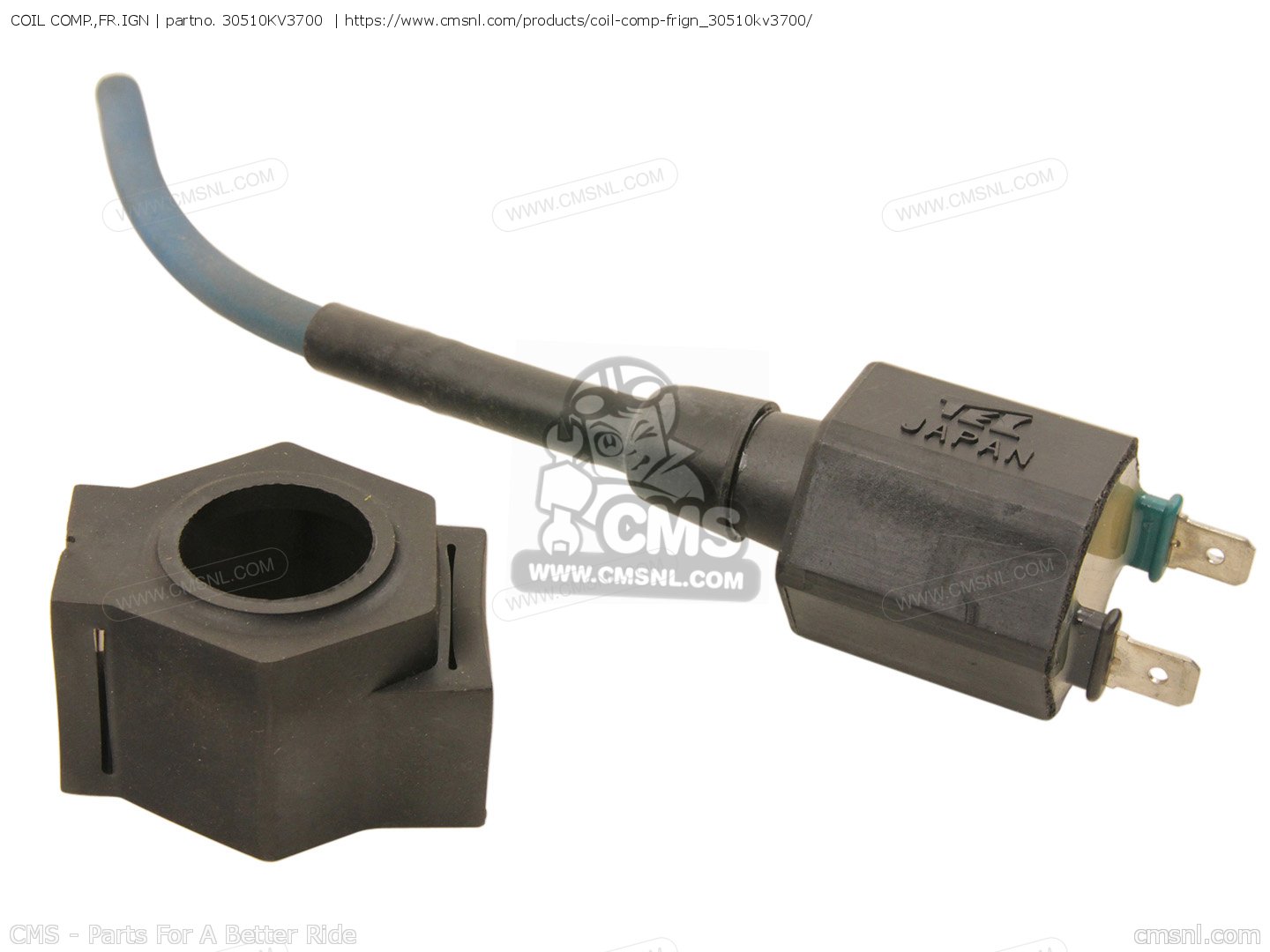 30510KV3700: COIL COMP.,FR.IGN Honda - buy the 30510-KV3-700 at CMSNL
