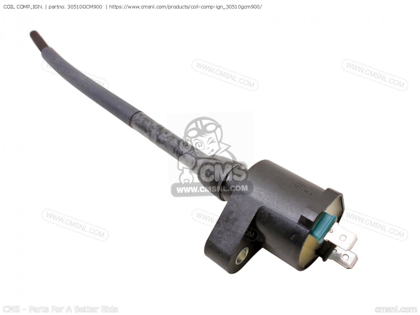 30510GCM900: COIL COMP.,IGN. Honda - buy the 30510-GCM-900 at CMSNL