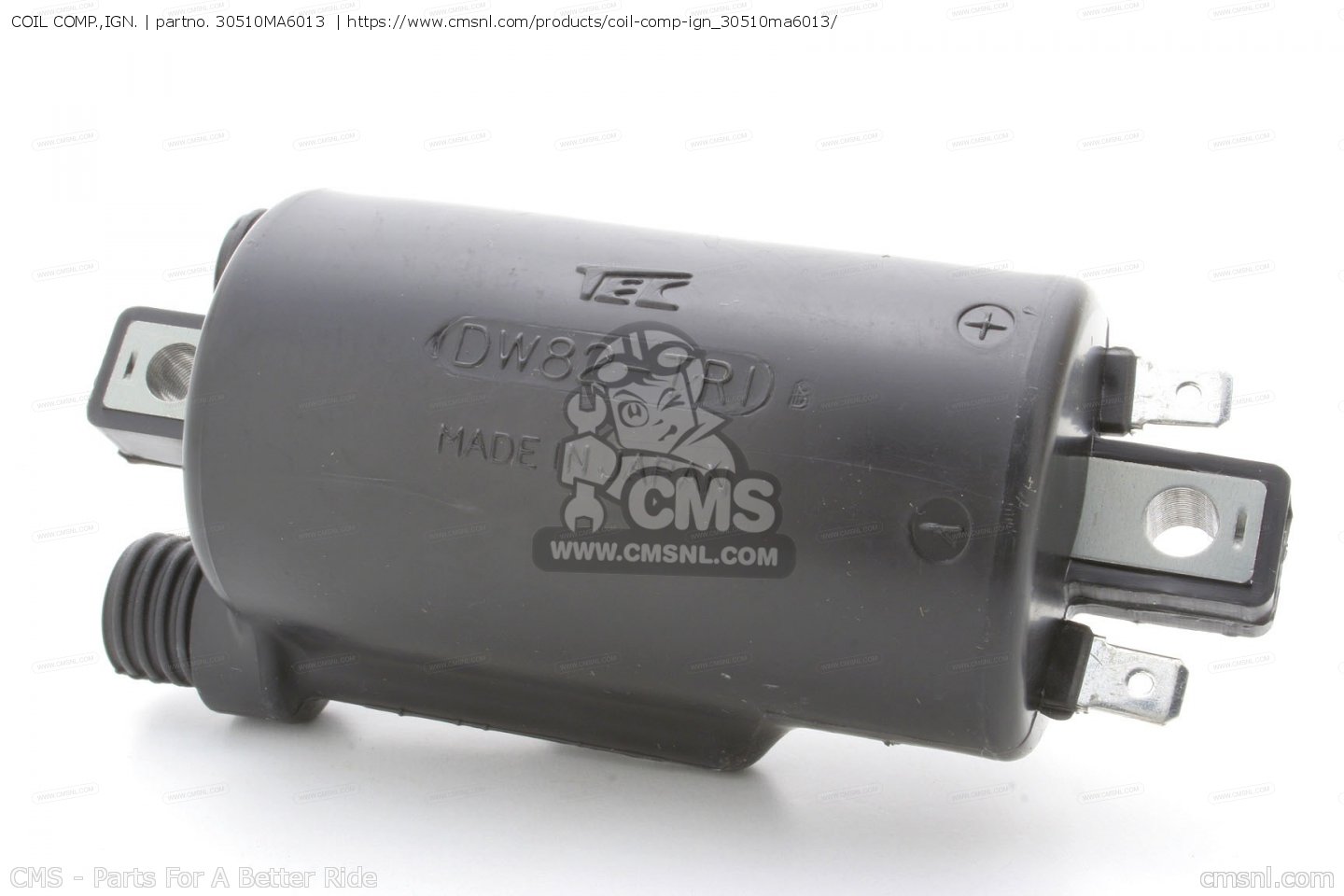 30510MA6013: COIL COMP.,IGN. Honda - buy the 30510-MA6-013 at CMSNL