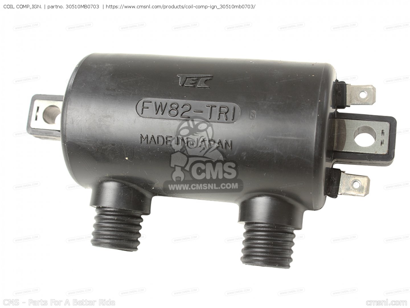 30510MB0703: COIL COMP.,IGN. Honda - buy the 30510-MB0-703 at CMSNL