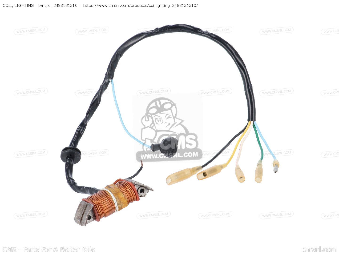 2488131310: COIL, LIGHTING Yamaha - buy the 248-81313-10-00 at CMSNL