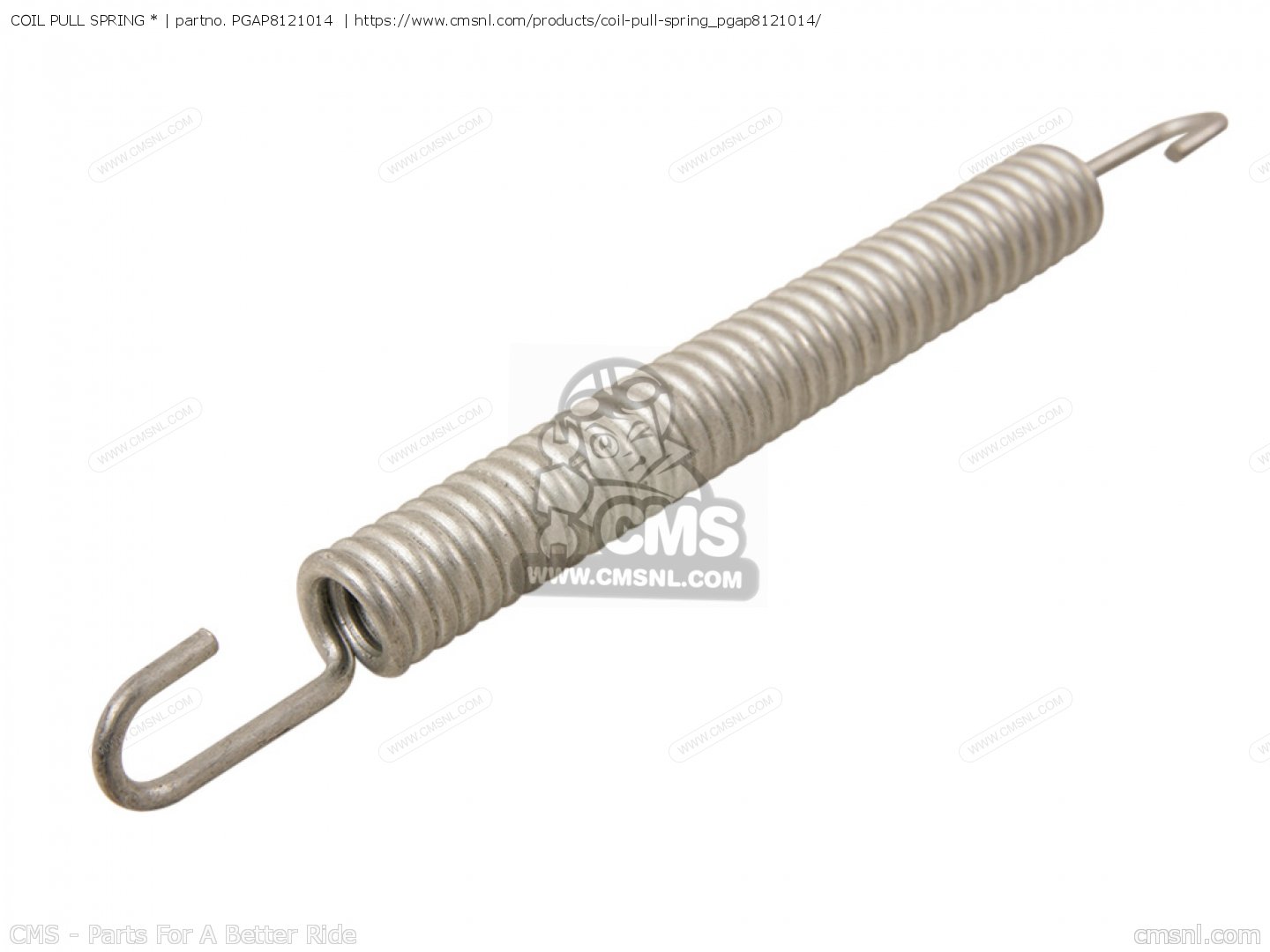 PGAP8121014: Coil Pull Spring * Piaggio Group - buy the AP8121014 at CMSNL