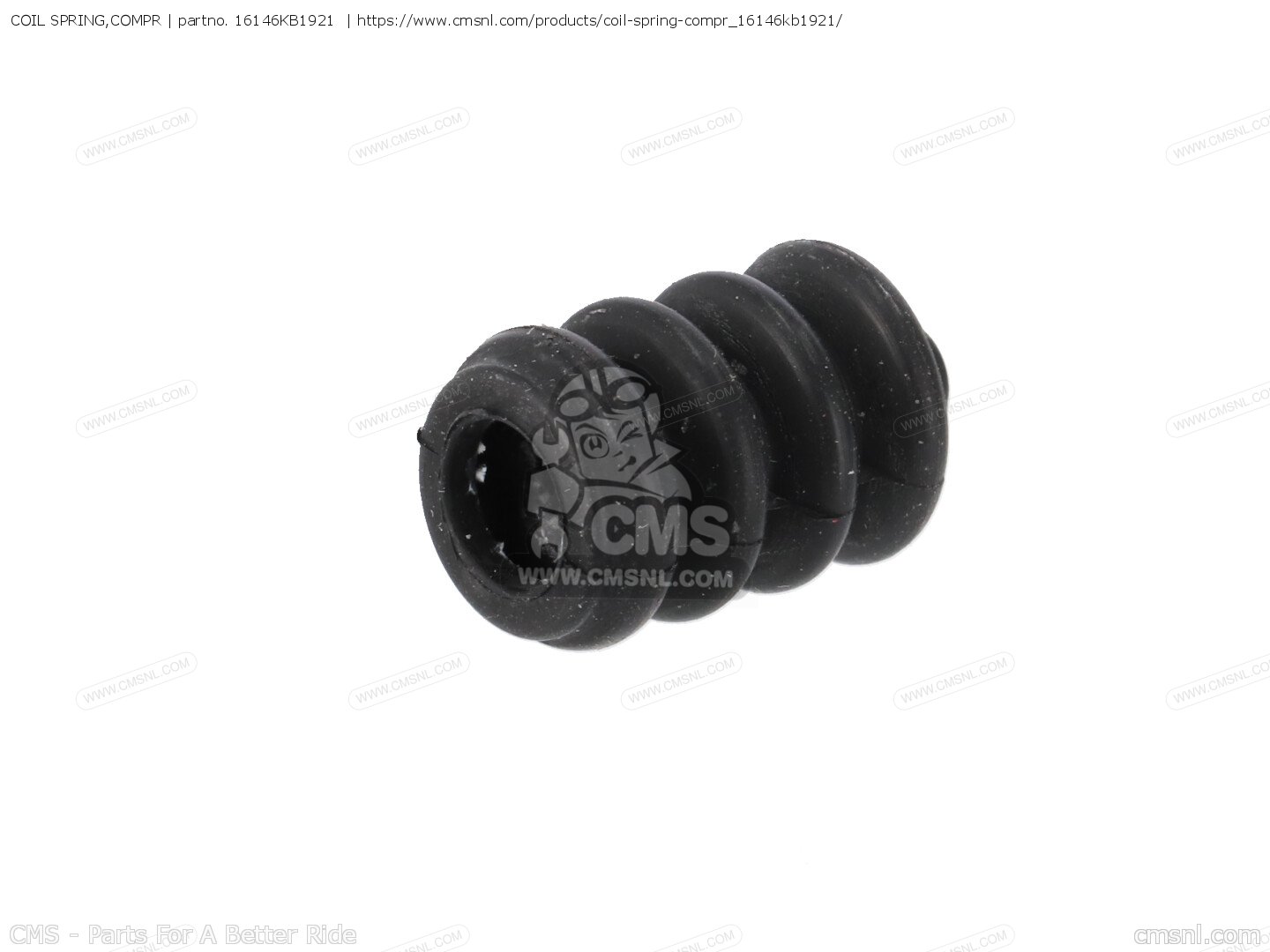 16146KB1921: COIL SPRING,COMPR Honda - buy the 16146-KB1-921 at CMSNL
