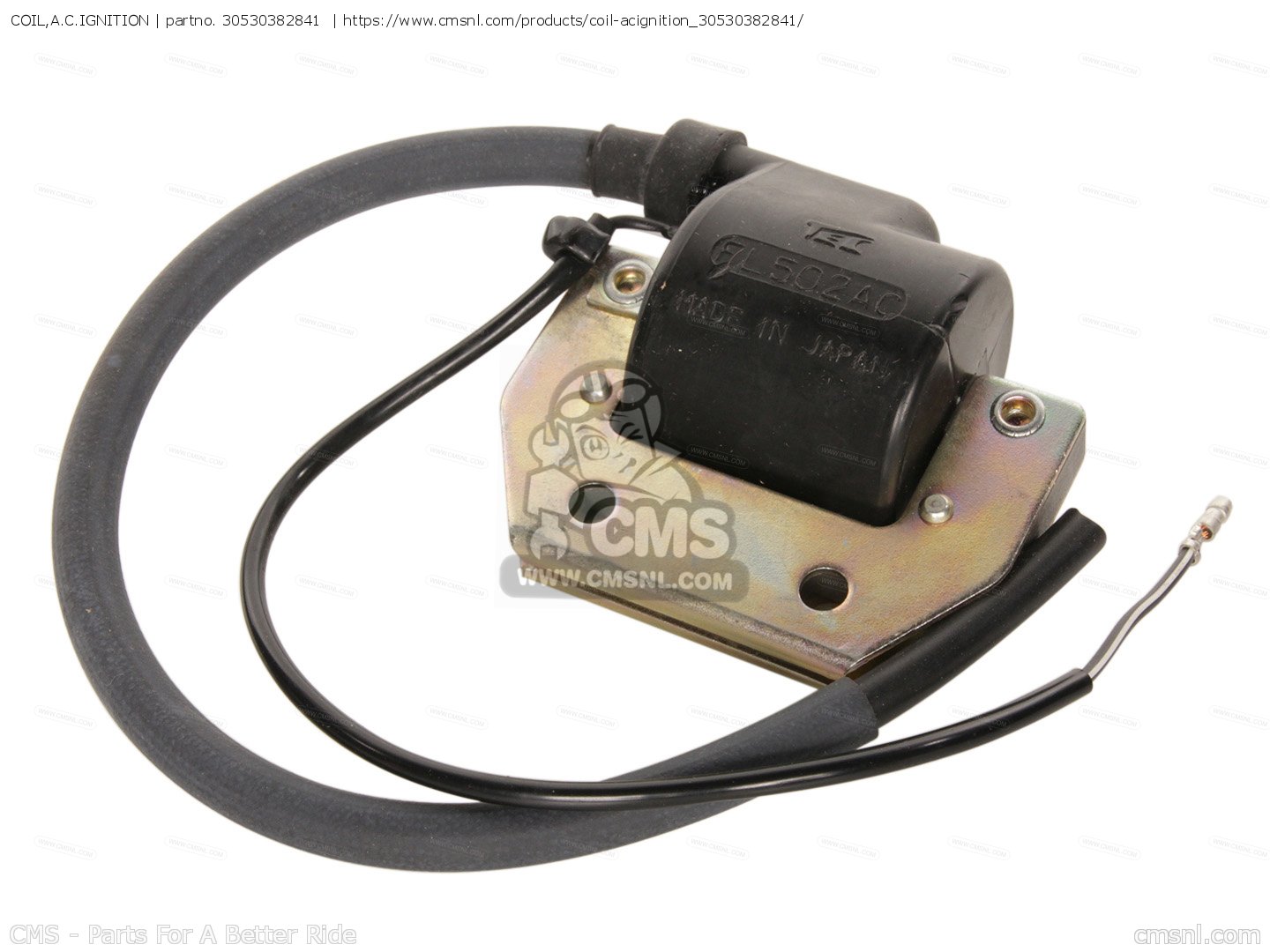 30530382841: COIL,A.C.IGNITION Honda - buy the 30530-382-841 at CMSNL