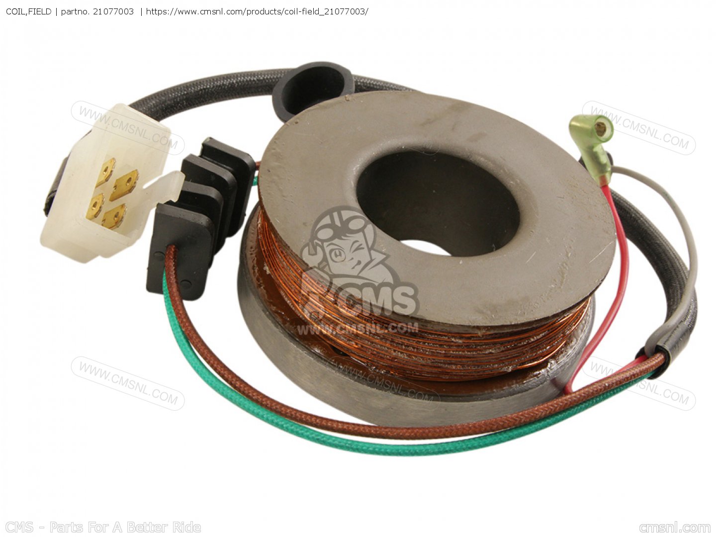 21077003: COIL,FIELD Kawasaki - buy the 21077-003 at CMSNL
