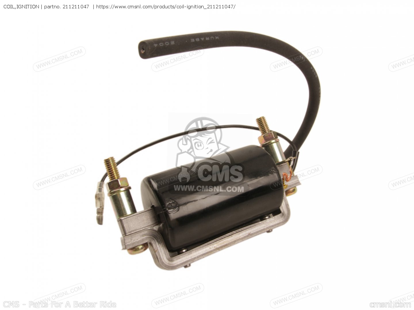 211211047: COIL-IGNITION Kawasaki - buy the 21121-1047 at CMSNL