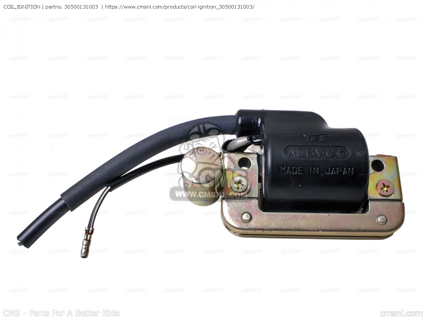 COIL,IGNITION for Honda - order at CMSNL