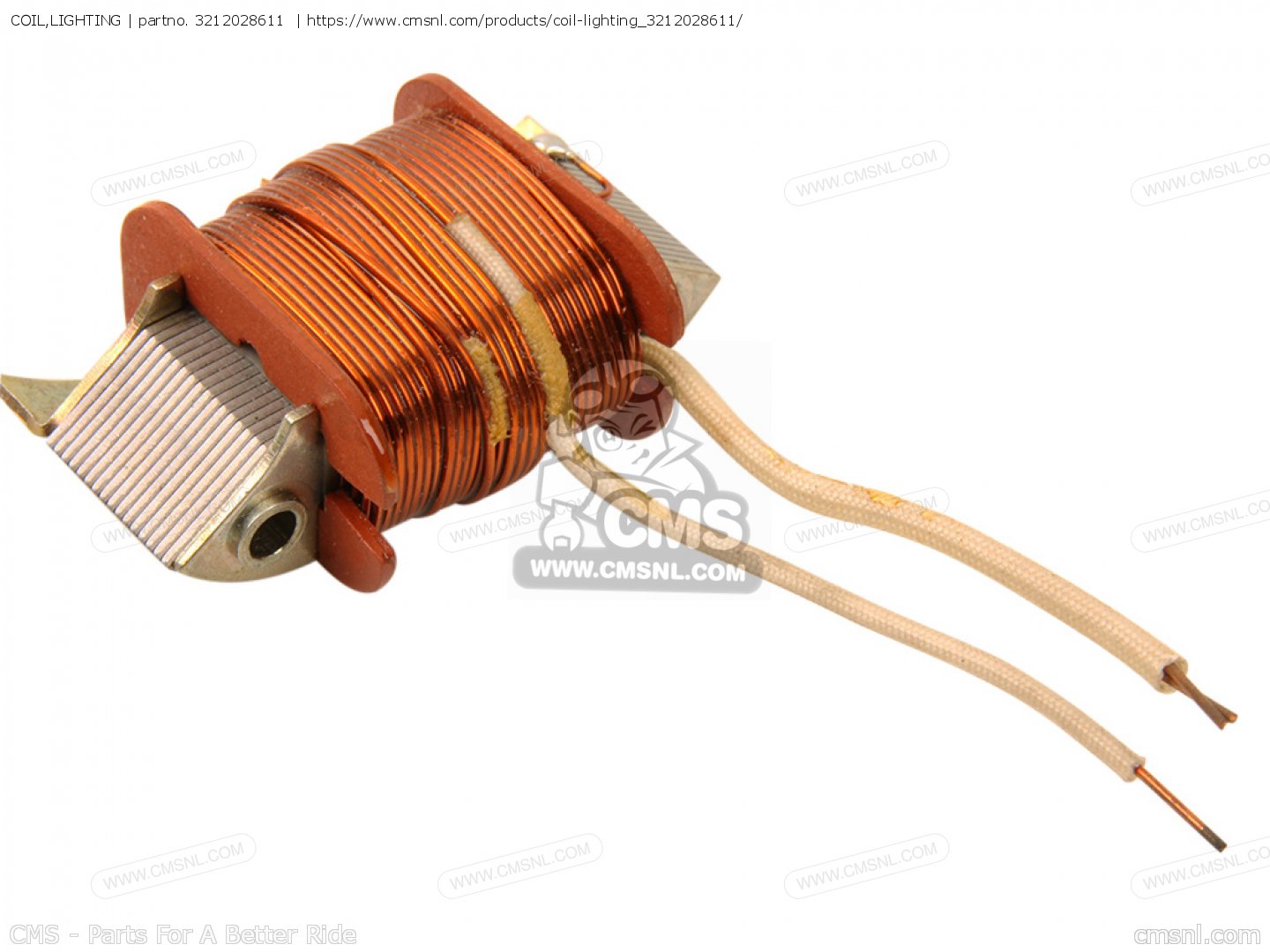 COIL,LIGHTING for TC125 1974 (L) USA (E03) - order at CMSNL