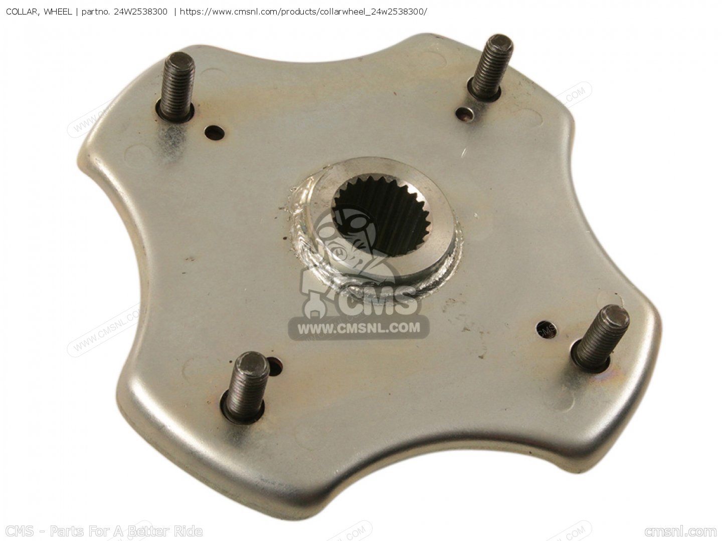24W2538300: COLLAR, WHEEL Yamaha - buy the 24W-25383-00-00 at CMSNL