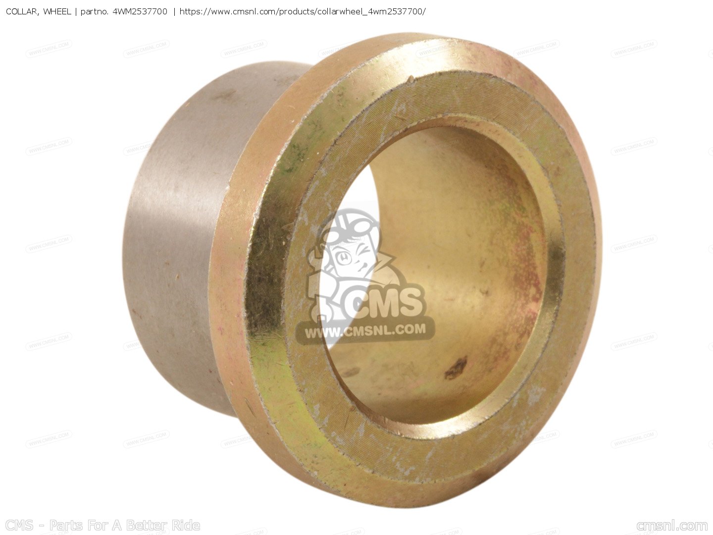 4WM2537700: COLLAR, WHEEL Yamaha - buy the 4WM-25377-00-00 at CMSNL