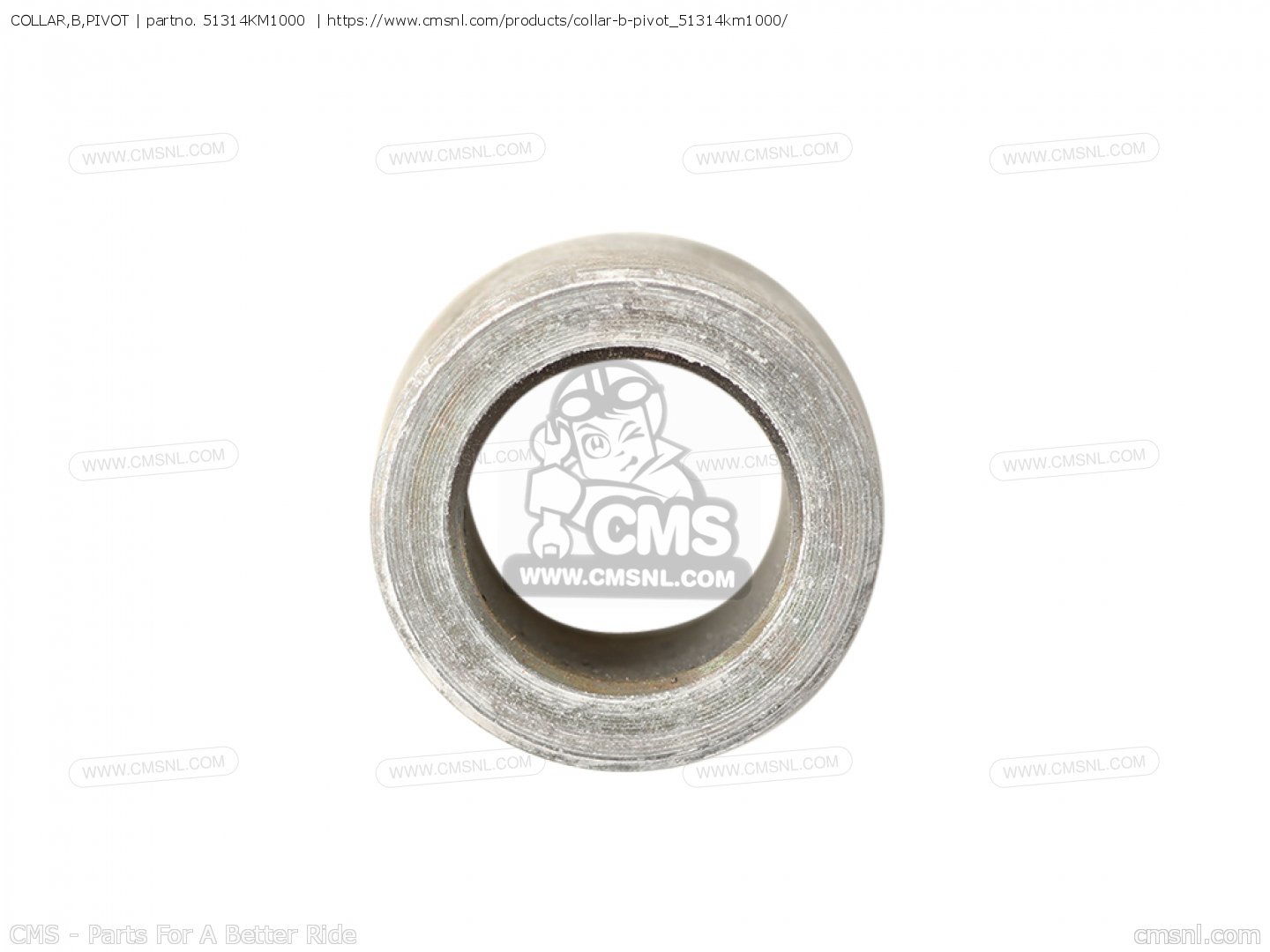 51314KM1000: Collar,b,pivot Honda - buy the 51314-KM1-000 at CMSNL