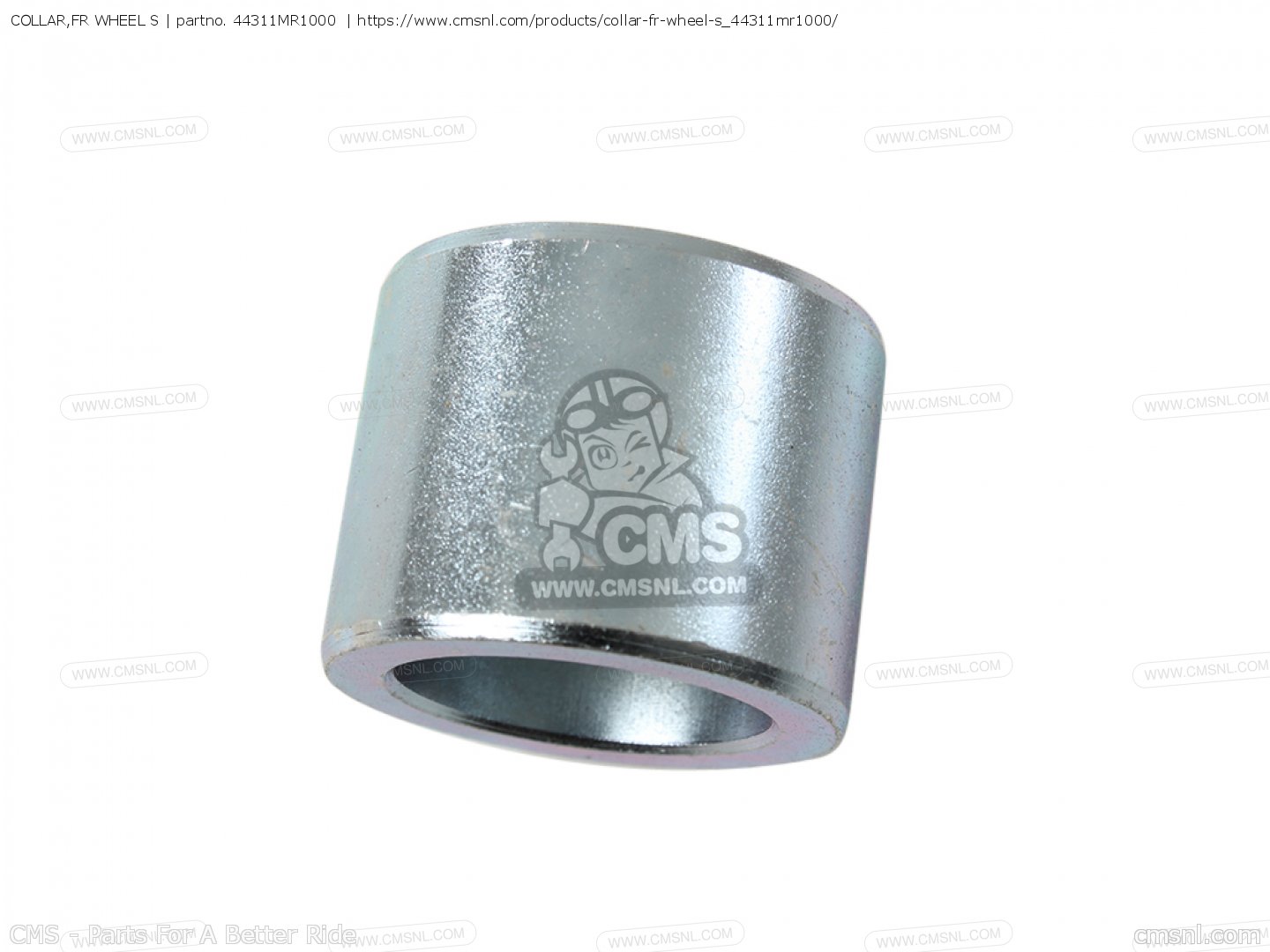44311MR1000: COLLAR,FR WHEEL S Honda - buy the 44311-MR1-000 at CMSNL
