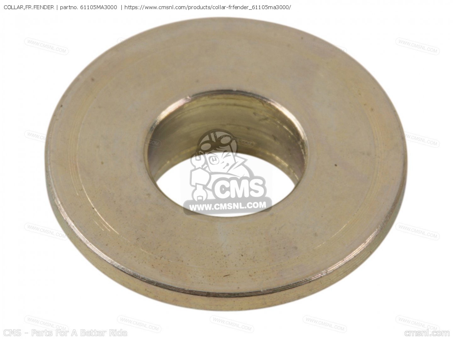 COLLAR,FR.FENDER for Honda - order at CMSNL