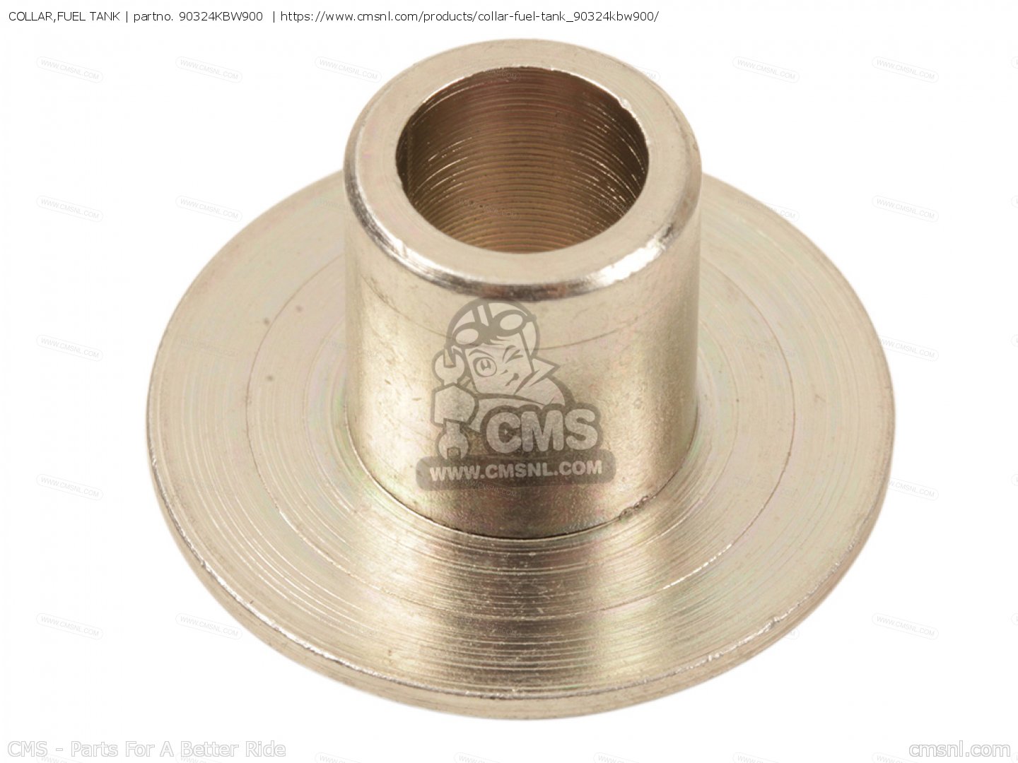 90324KBW900: COLLAR,FUEL TANK Honda - buy the 90324-KBW-900 at CMSNL