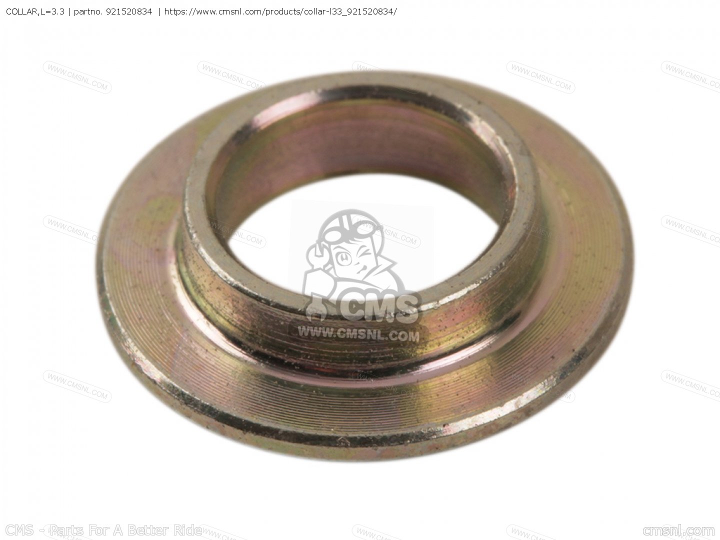 921520834: COLLAR,L=3.3 Kawasaki - buy the 92152-0834 at CMSNL