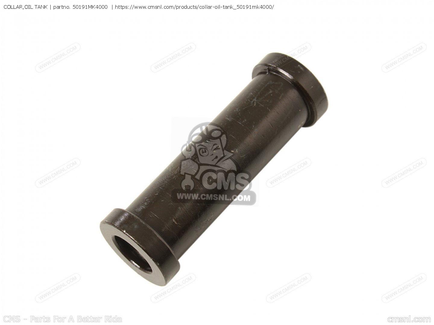 50191MK4000: COLLAR,OIL TANK Honda - buy the 50191-MK4-000 at CMSNL