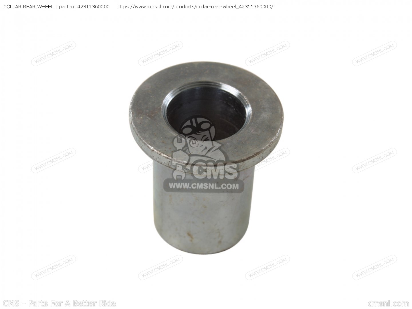 COLLAR,REAR WHEEL for CR125M ELSINORE 1974 K0 USA - order at CMSNL