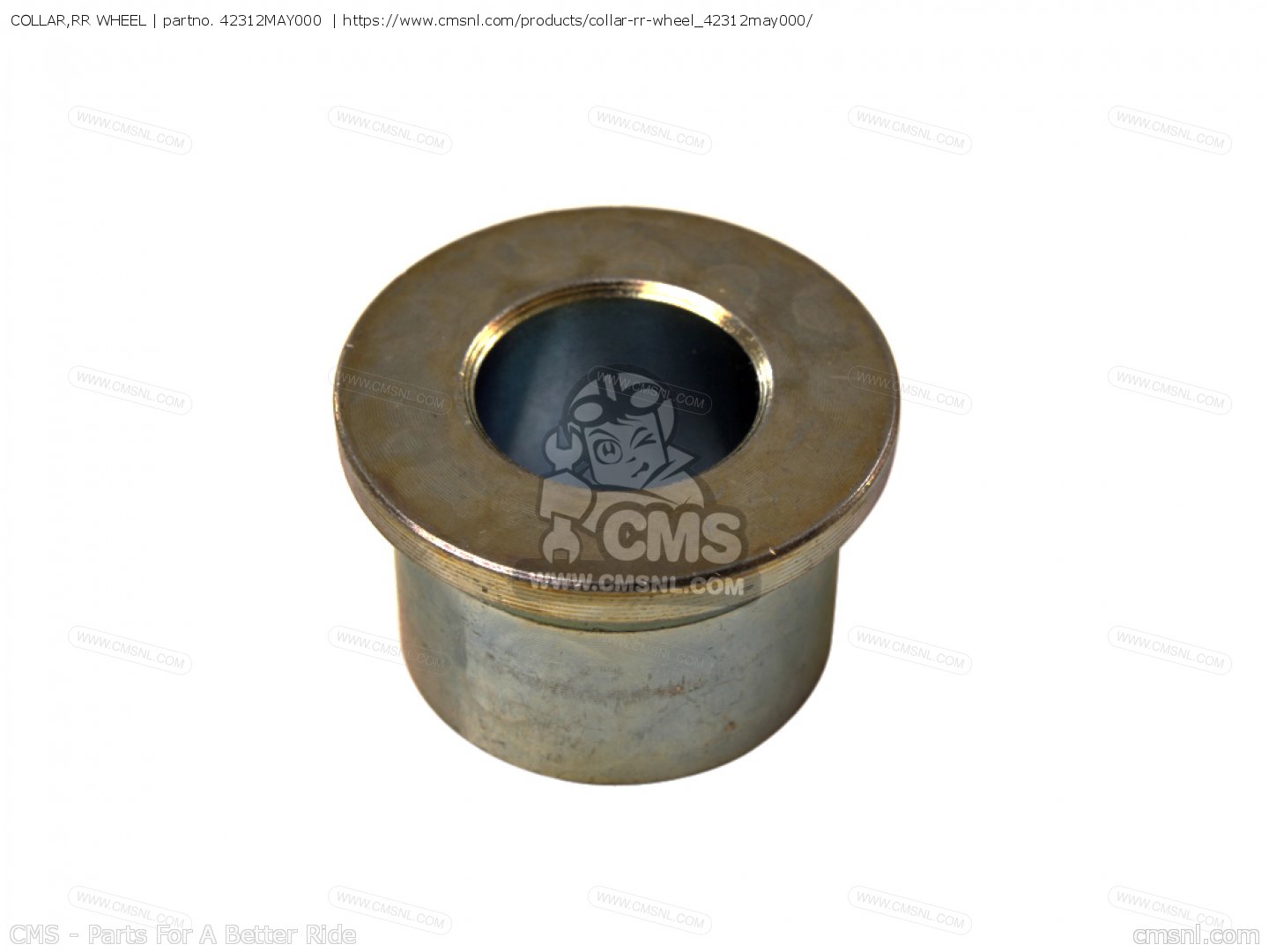 42312MAY000: COLLAR,RR WHEEL Honda - buy the 42312-MAY-000 at CMSNL