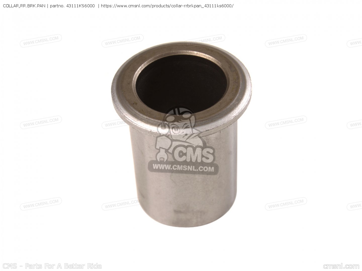 43111KS6000: Collar,rr.brk.pan Honda - buy the 43111-KS6-000 at CMSNL