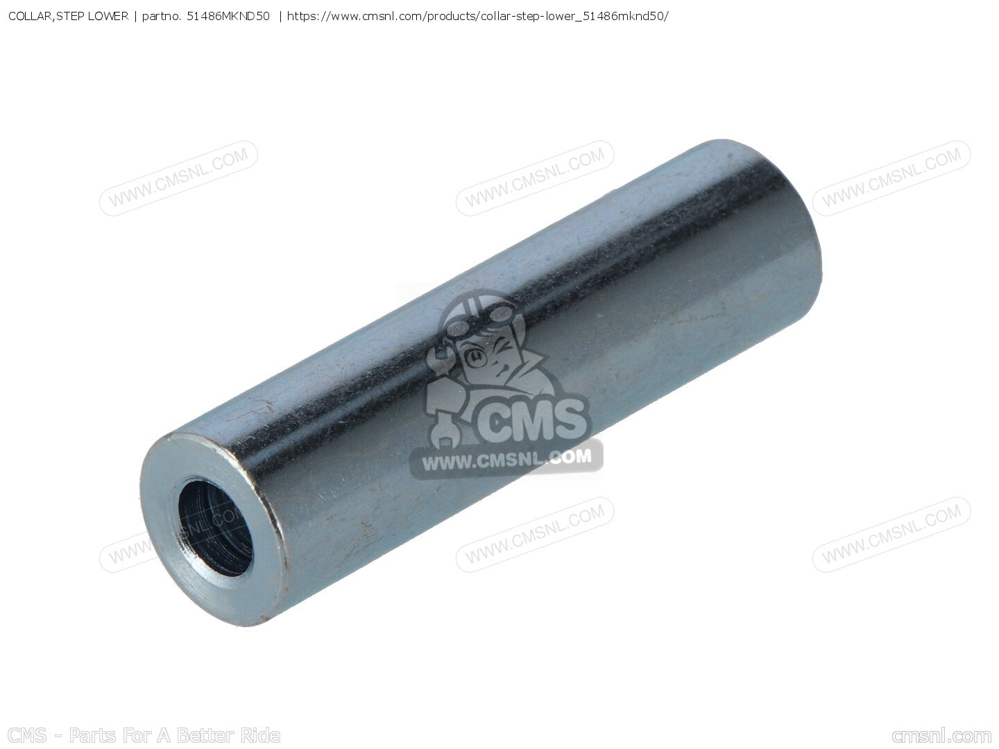 51486MKND50: COLLAR,STEP LOWER Honda - buy the 51486-MKN-D50 at CMSNL