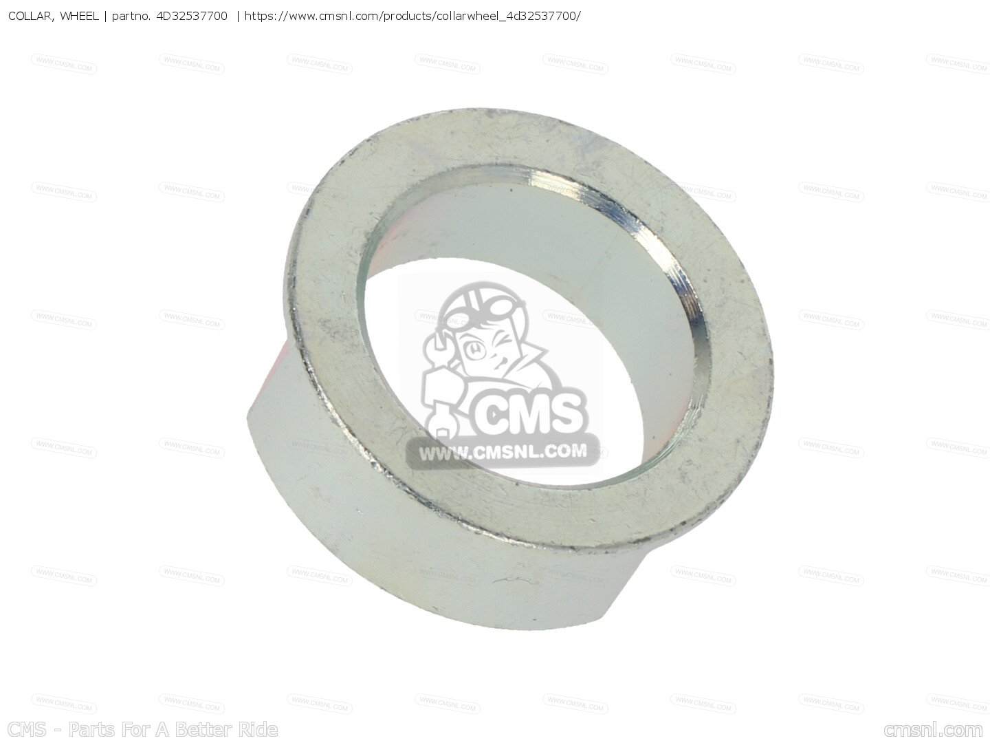 4D32537700: Collar, Wheel Yamaha - buy the 4D3-25377-00-00 at CMSNL