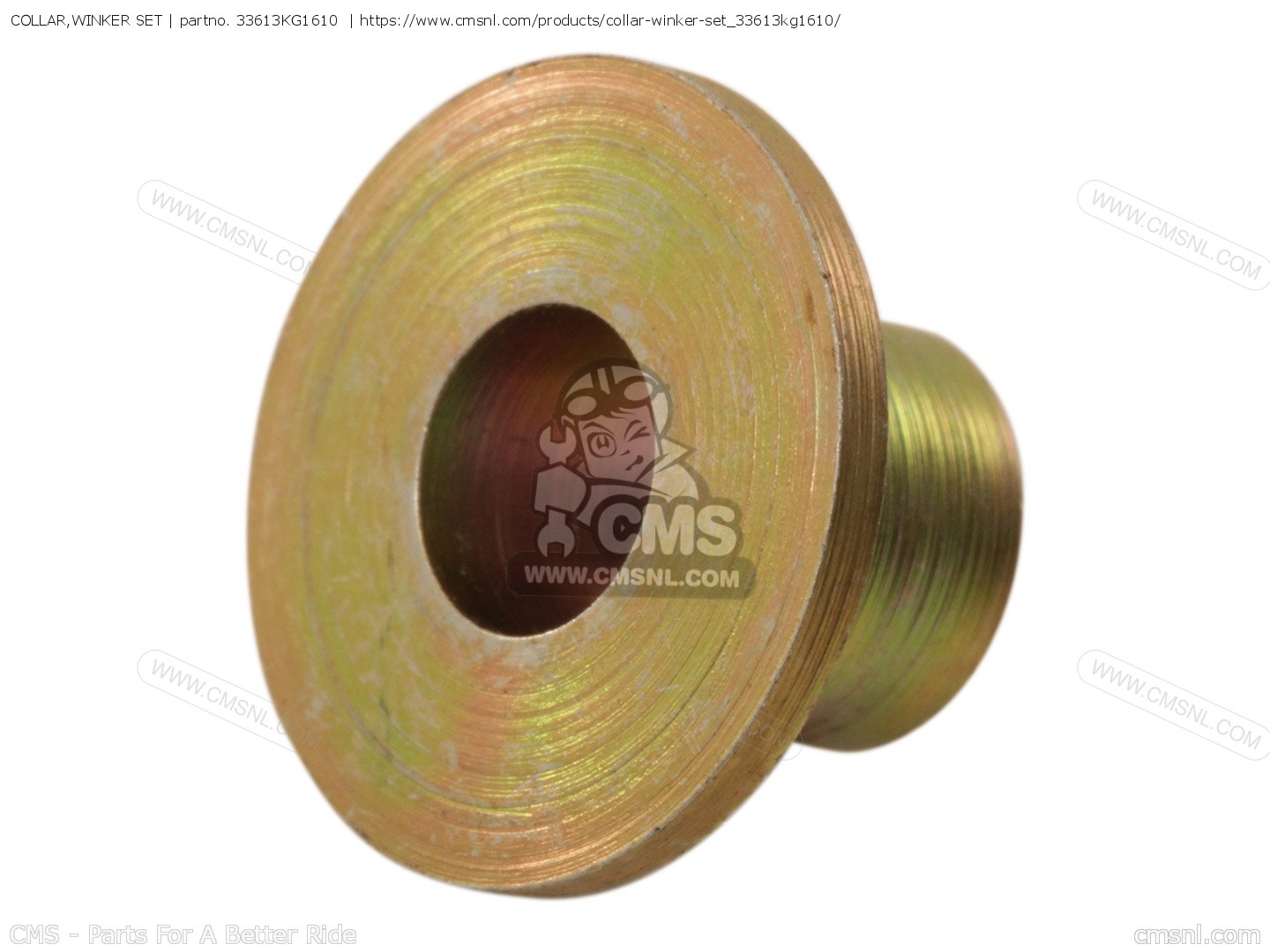 33613KG1610: COLLAR,WINKER SET Honda - buy the 33613-KG1-610 at CMSNL