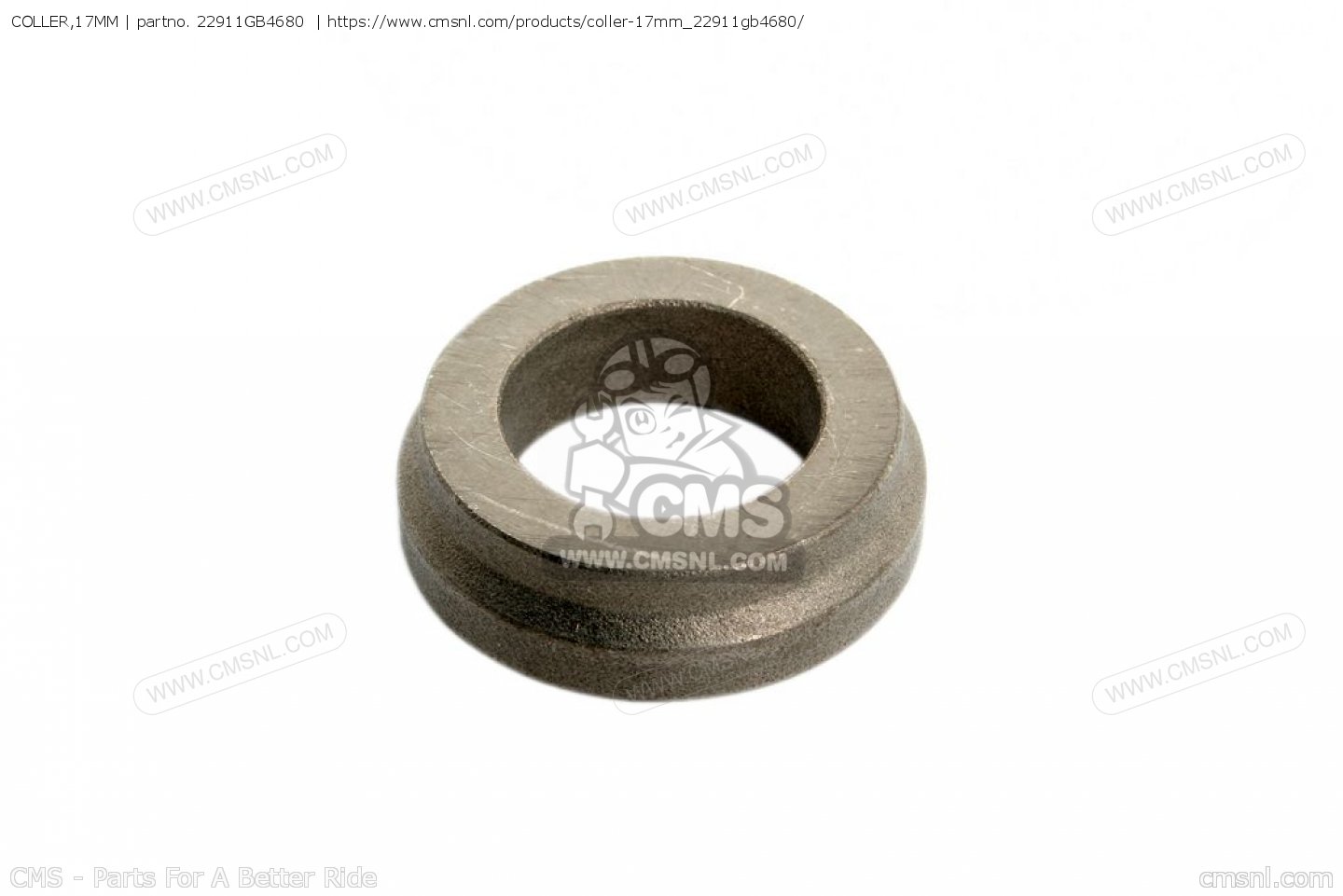 22911GB4680: COLLER,17MM Honda - buy the 22911-GB4-680 at CMSNL