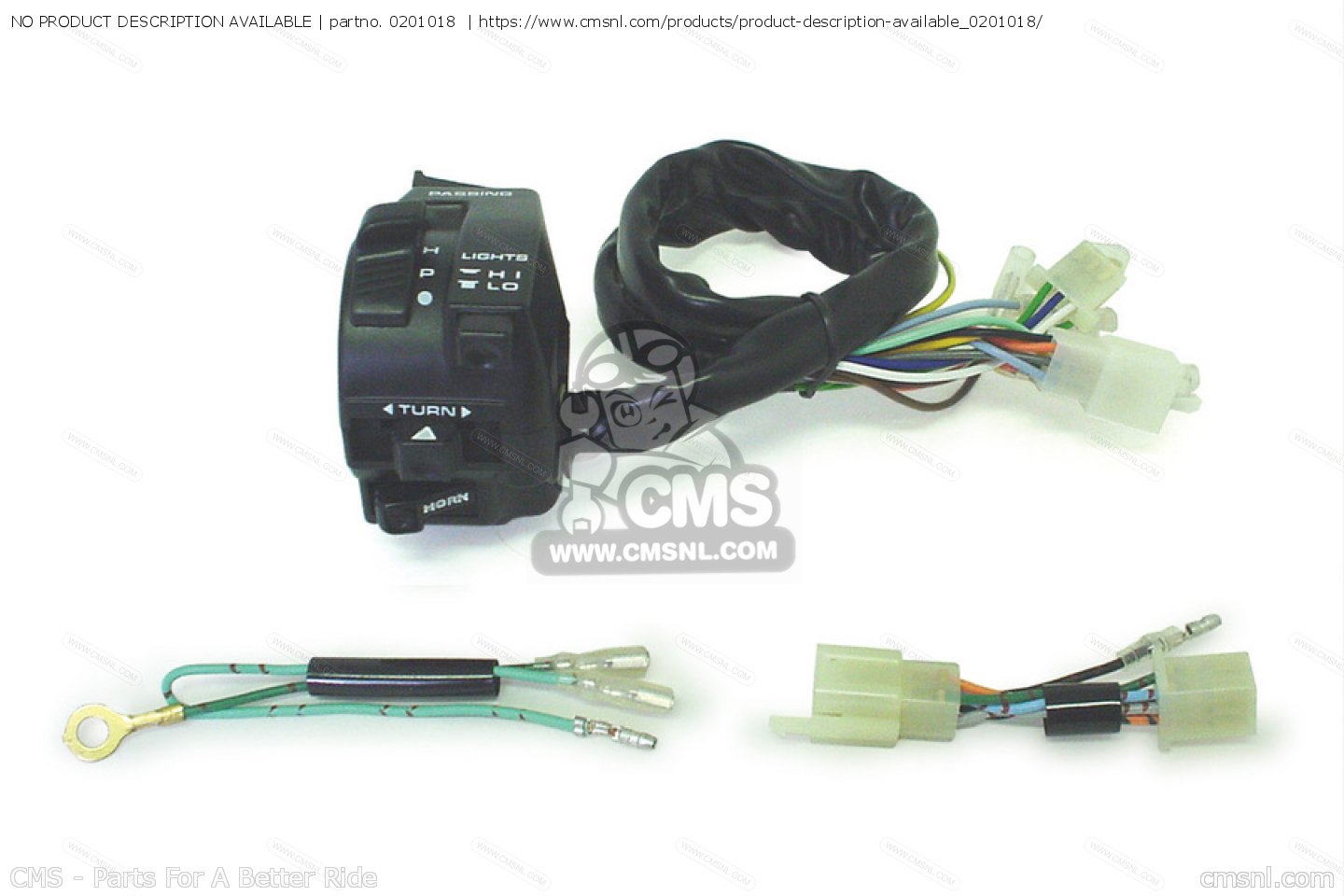 0201018: Combination Switch Assy . (with P/c Type ) 12v Monkey Takegawa ...